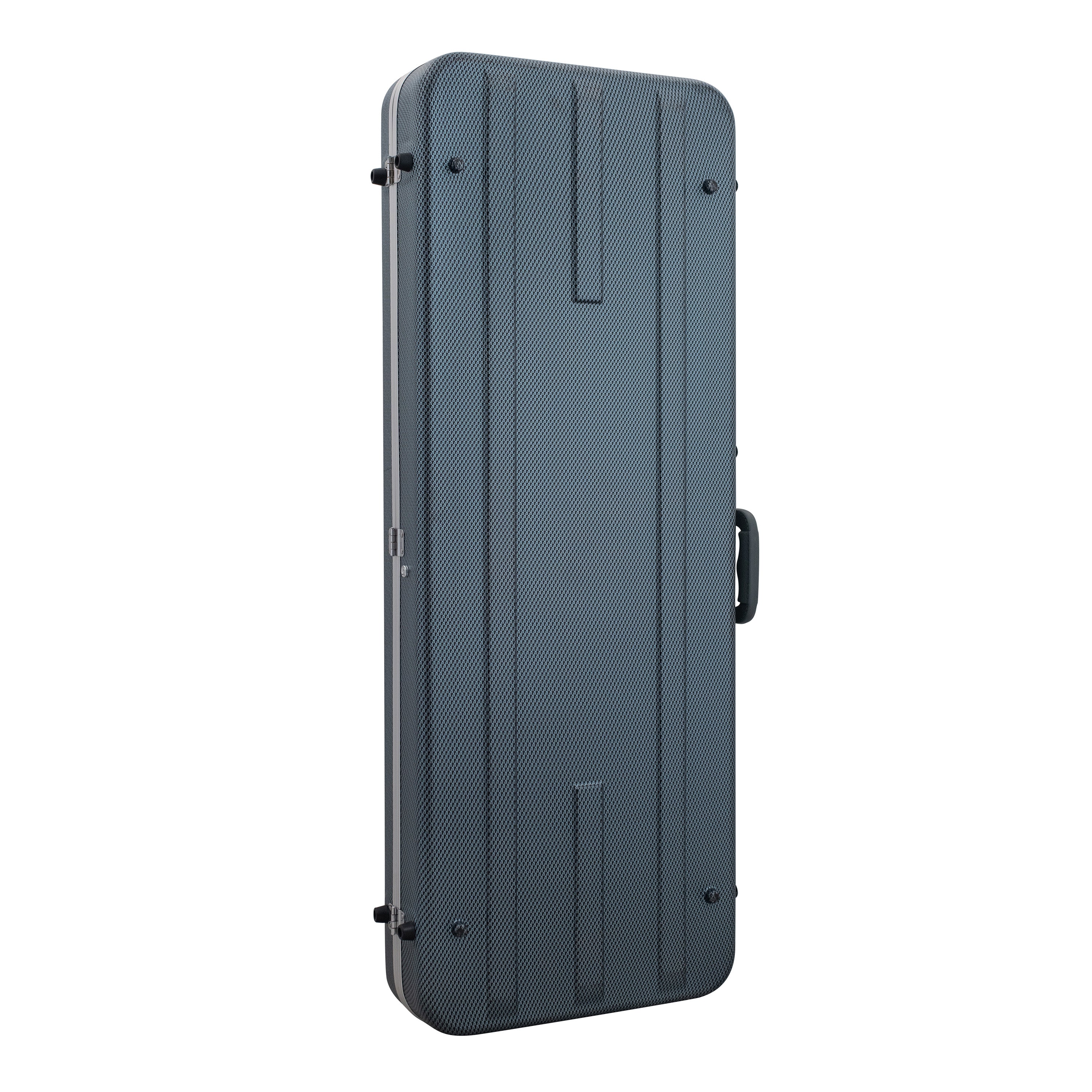 Deluxe ABS Electric Guitar Case - Textured Gray | CNZ Audio
